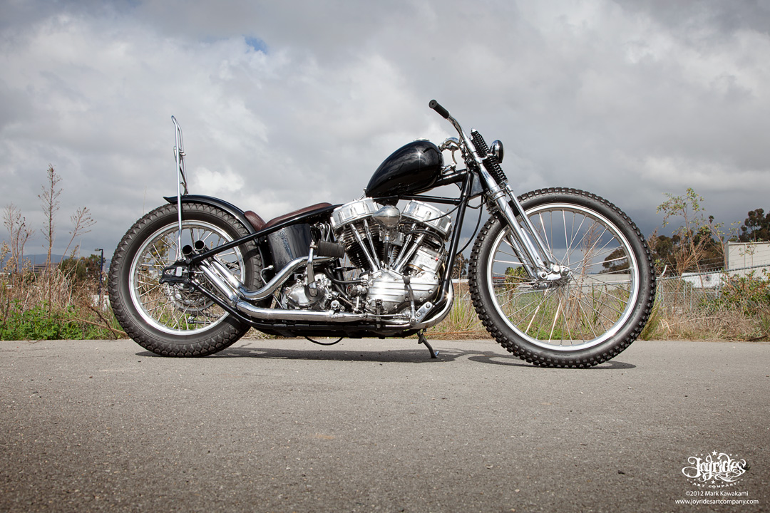 JOYRIDES ART CO: Caleb Owens - Cro Customs 56 Panhead