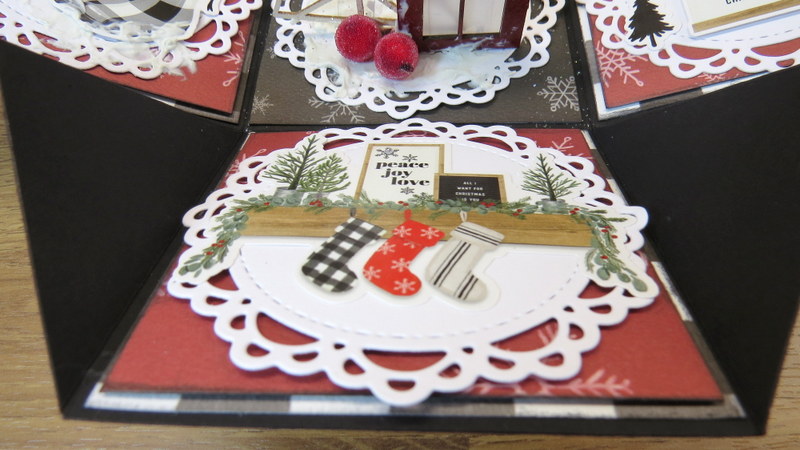 Liz's Creative Corner: Two Christmas themed exploding boxes