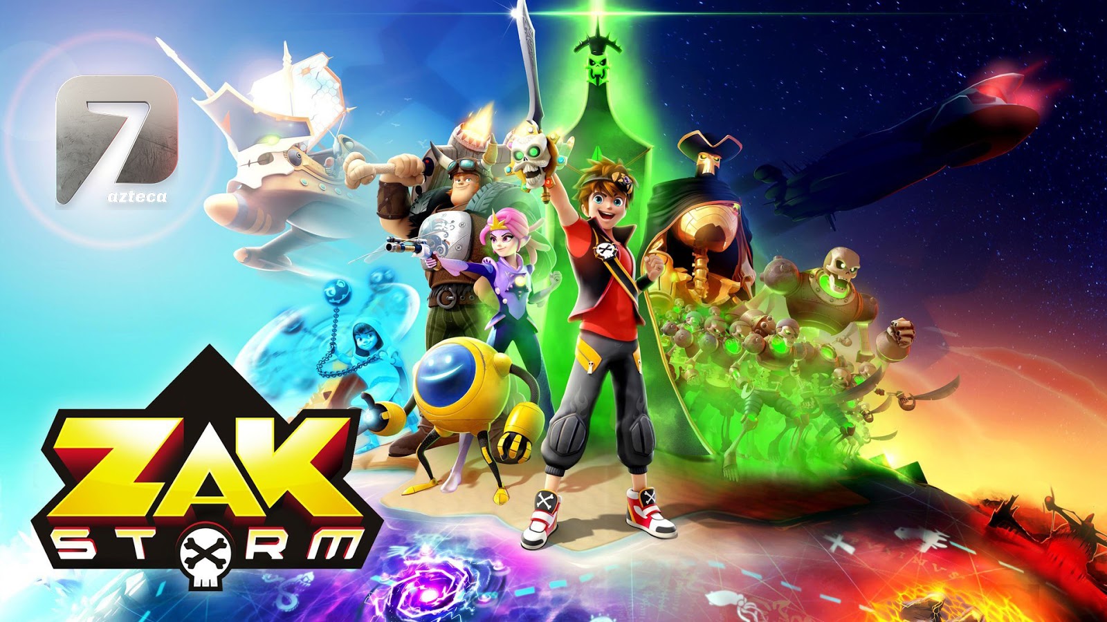 México: Azteca 7 estrena Zak Storm y hace cambios en Kidsiete - TVLaint