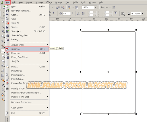 Cara Membuat Daftar Menu Makanan di CorelDRAW - Kumpulan Tutorial