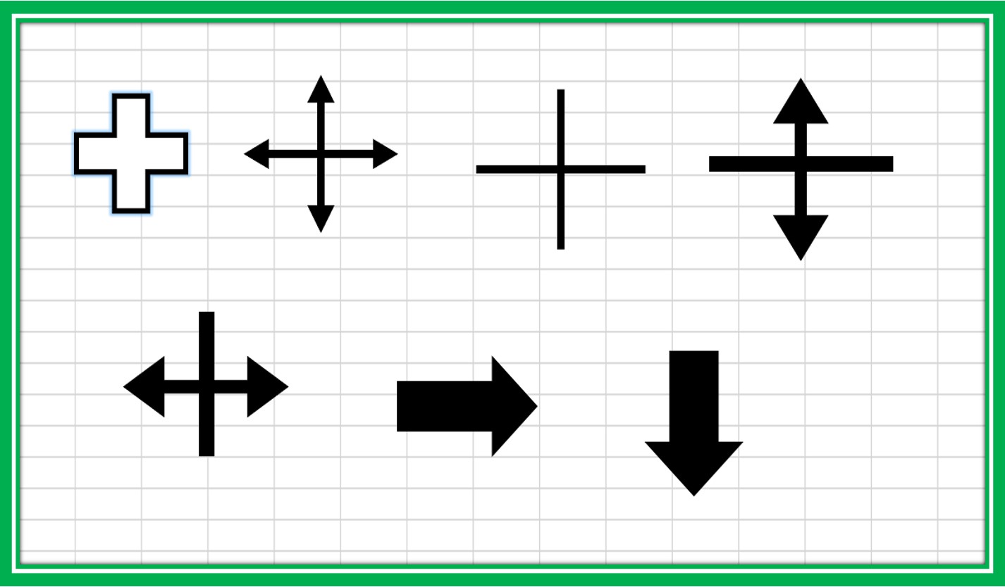 Microsoft Office Excel: Mengenal Bentuk Pointer Mouse dalam Worksheet Excel