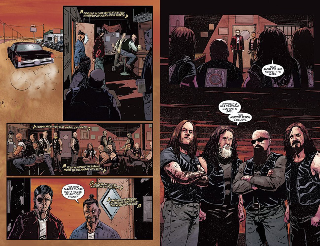 Quadrinhos: Slayer – Repentless, de Jon Schnepp e Guiu Vilanova (2020 ...