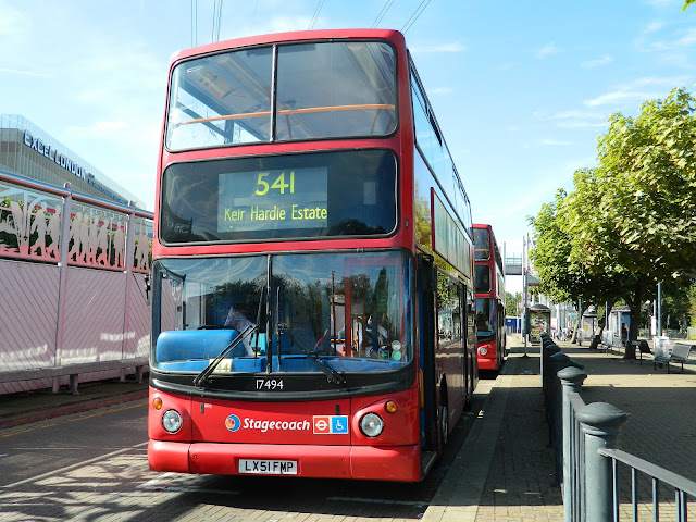 East London Bus Blog: Route 541 (Free Shuttle Bus)