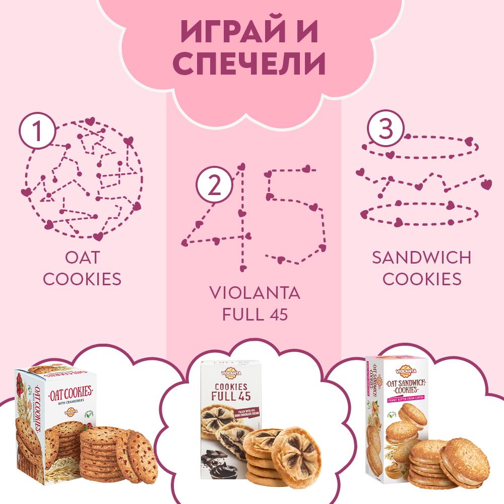 Спечелете цяло кашонче сладости от Violanta