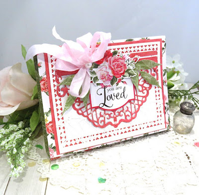 Victorian Paper Queen: You are loved envelope mini book