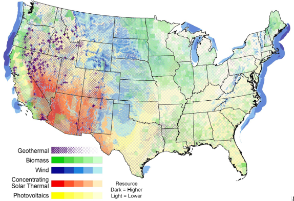Greencyclopedia™: Global Investment in Renewable Energy: USA