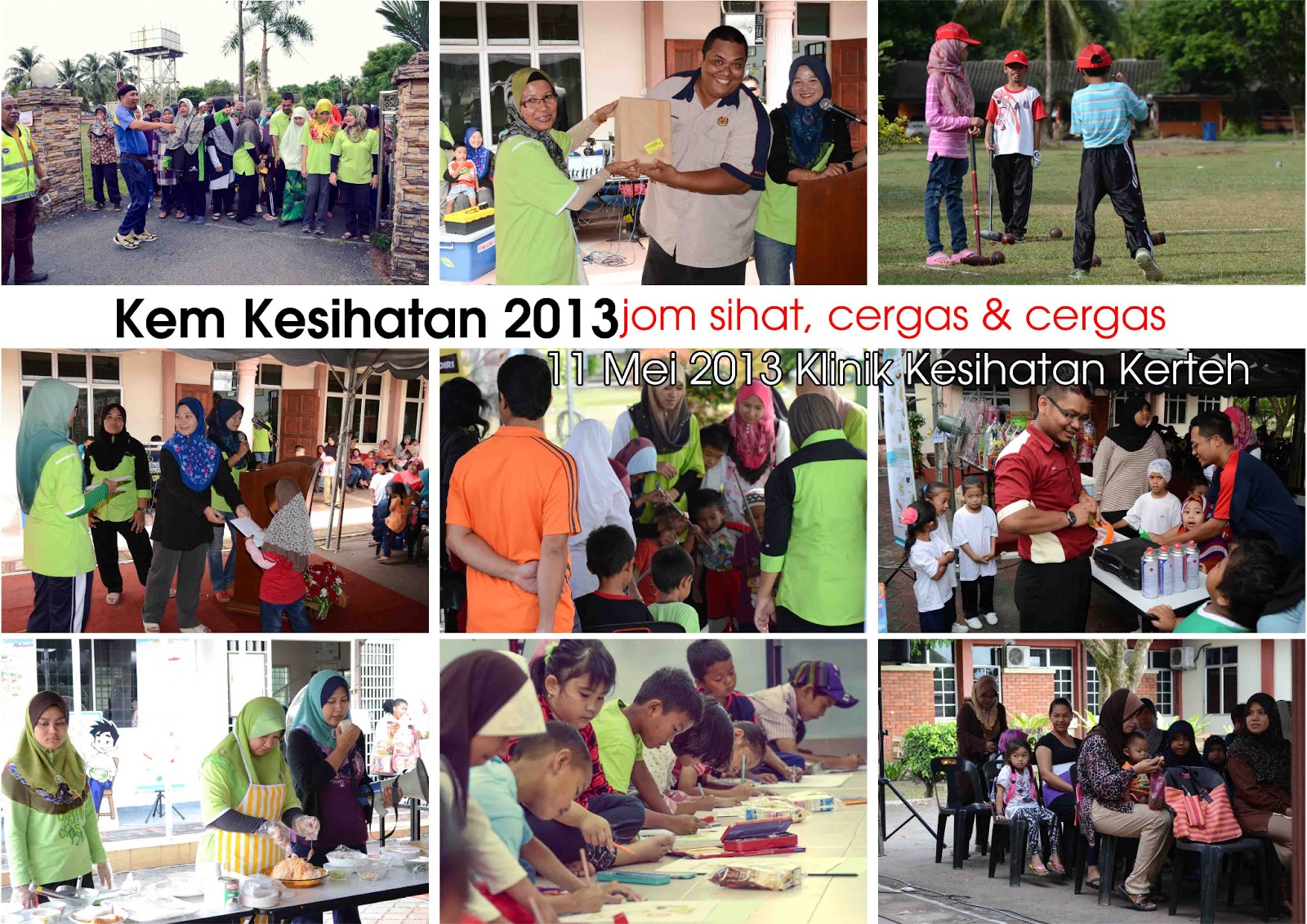 Unit Promosi Kesihatan Kemaman: Program Bulan May - Jun