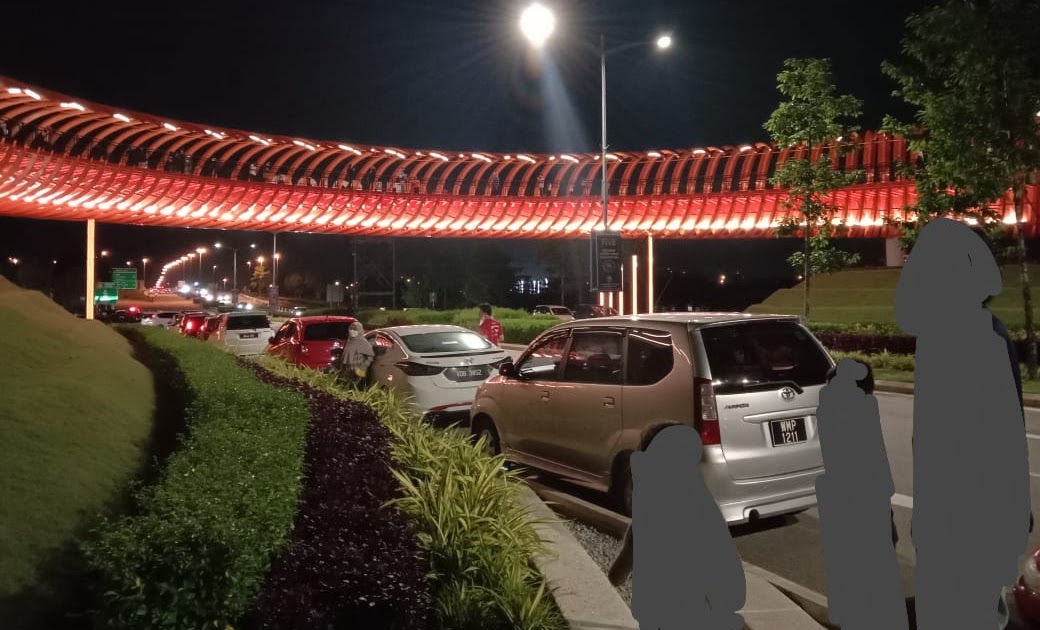 Kuconteng Diari: Pergi ke Elmina Iconic Bridge di Denai Alam Shah Alam