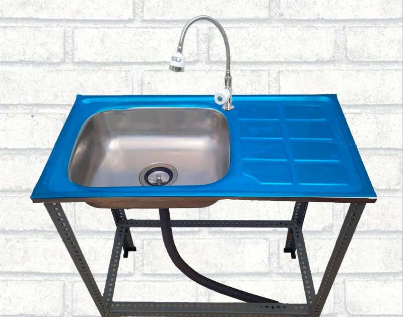 Wastafel Portable Injak