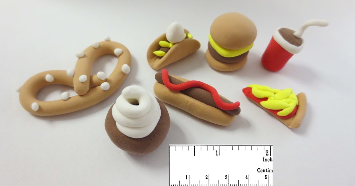 Hey, That's My Art Teacher: Tiny Model Magic Foods