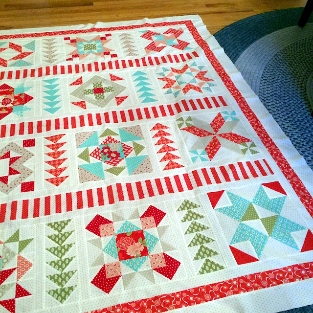 The Sweetest Dreams : { A Finished Quilt Top }