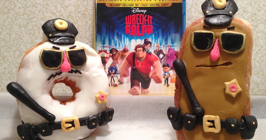 Fiction-Food Café: Doughnut Cops from "Wreck-it Ralph"