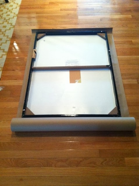 {Jessica Stout Design}: {Holiday Decorating} Day 4: DIY Butcher Paper Art