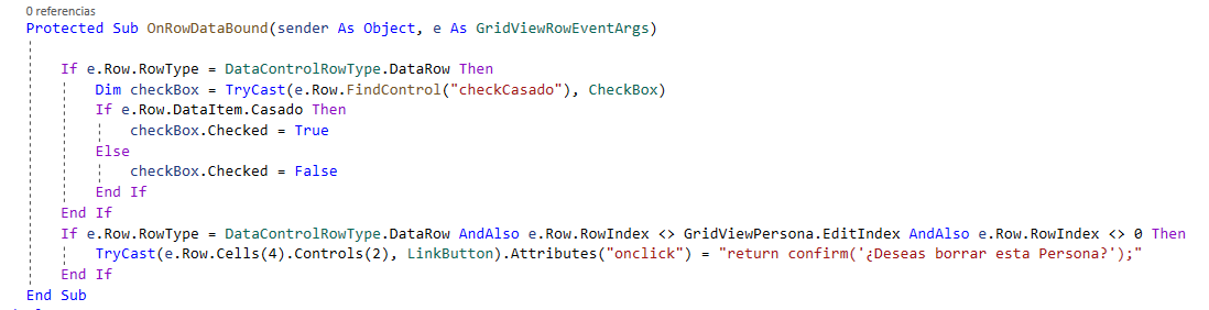Ligth Knight: CRUD con Entity Framework en ASP.NET y VB.NET, usando un DataGridView.