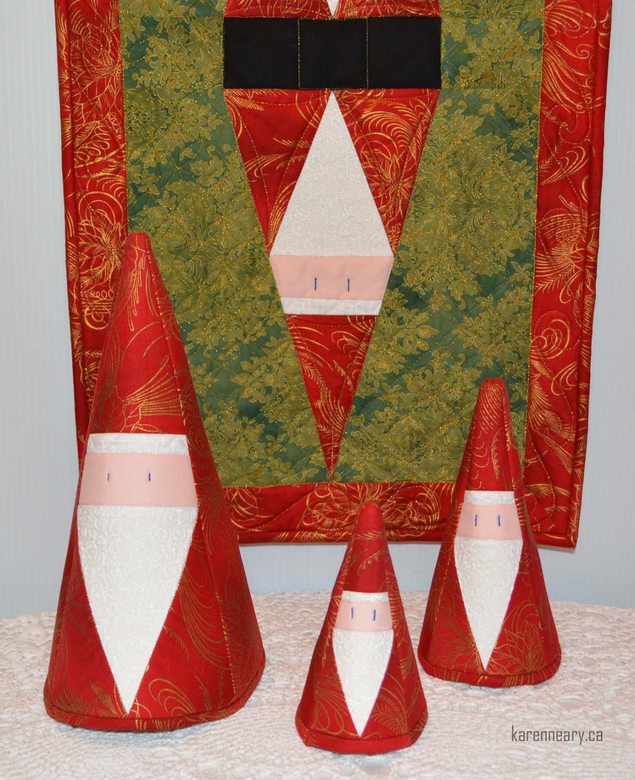 Sew Karen-ly Created...: Nesting Santas