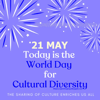 >HAPPY INTERNATIONAL CULTURAL DIVERSITY DAY QUOTES, MESSAGES, WISHES ...