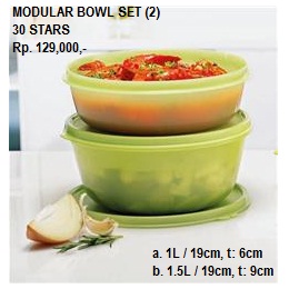Modular Bowl Set (2) | Tupperware Indonesia