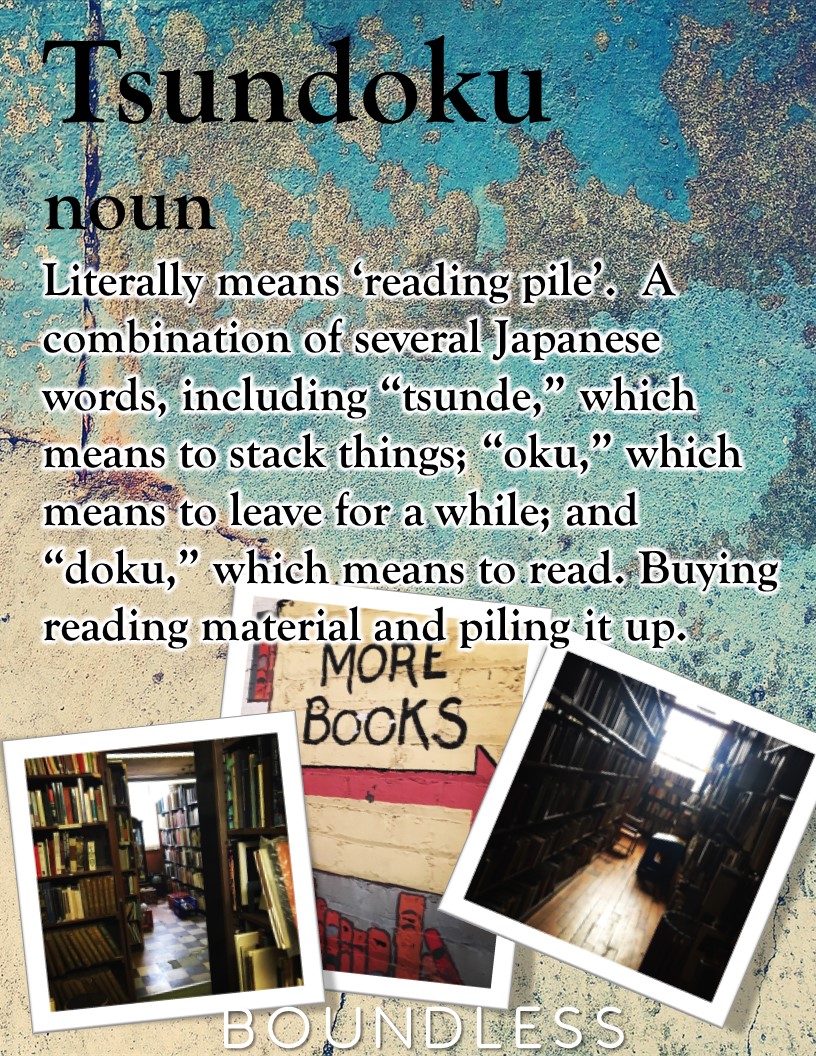 Tsundoku: One Step Backward to Take Two Steps Forward