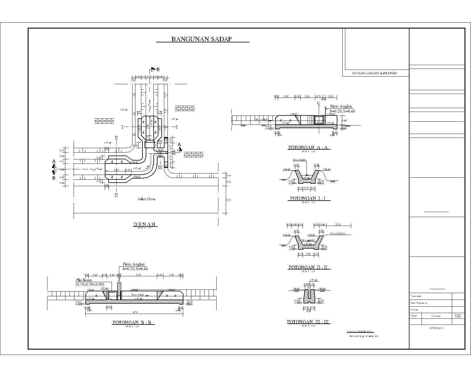 Inspirasi 23+ TalangAir AutoCAD, Talang Cor