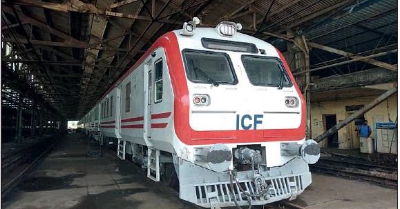 Twenty22-India on the move: Prototype of MEMU train arrives for trials