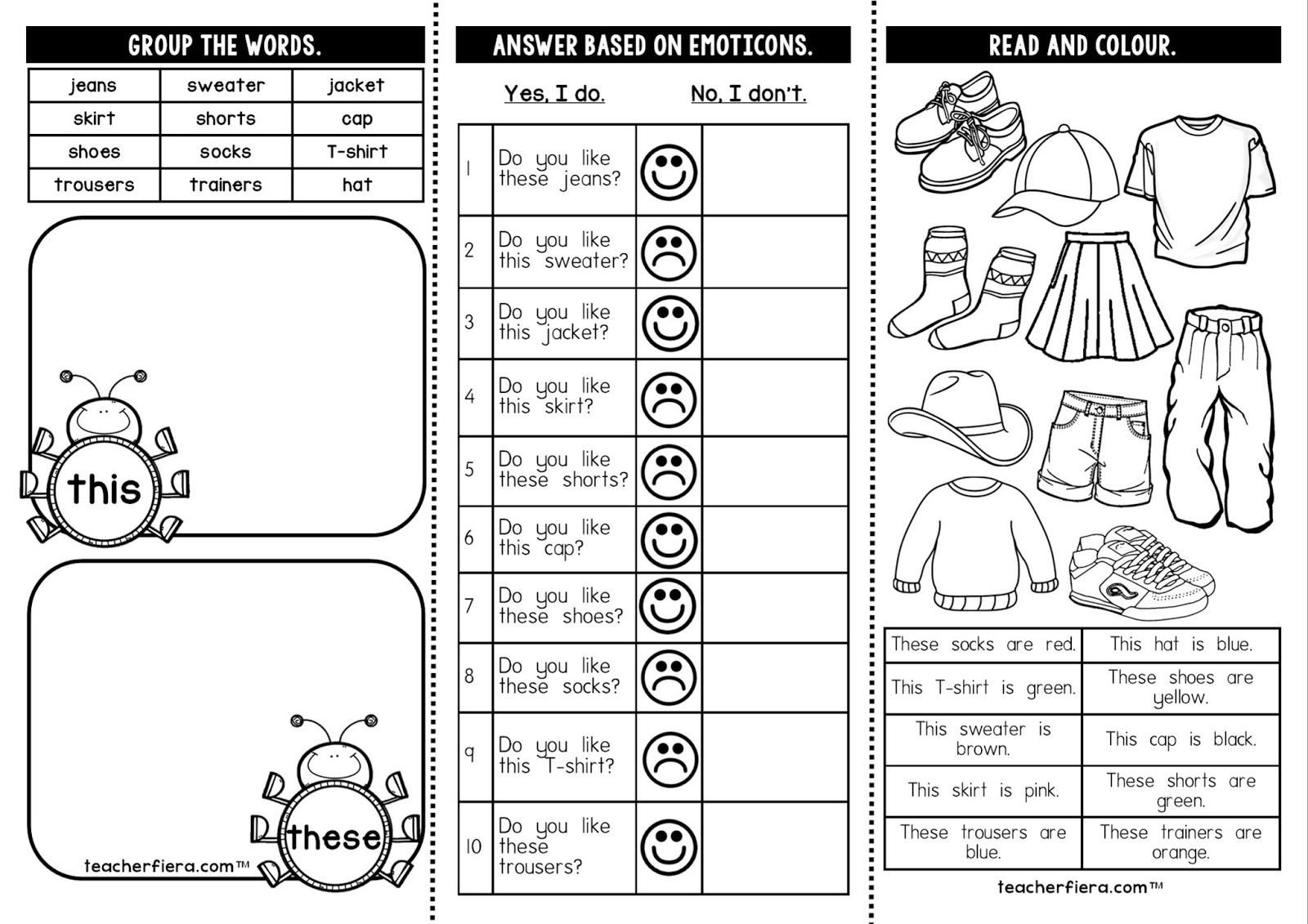 teacherfiera.com: YEAR 2 UNIT 7 BROCHURE