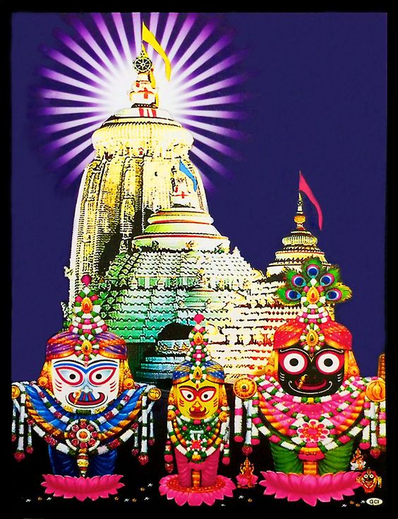 जगन्‍नाथ पुरी की प्रतिमा की कथा- Jagannath Puri Temple - Indian pooja ...