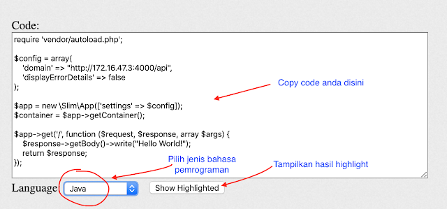 Membuat Code Highlight di Word ~ Arif Laksito