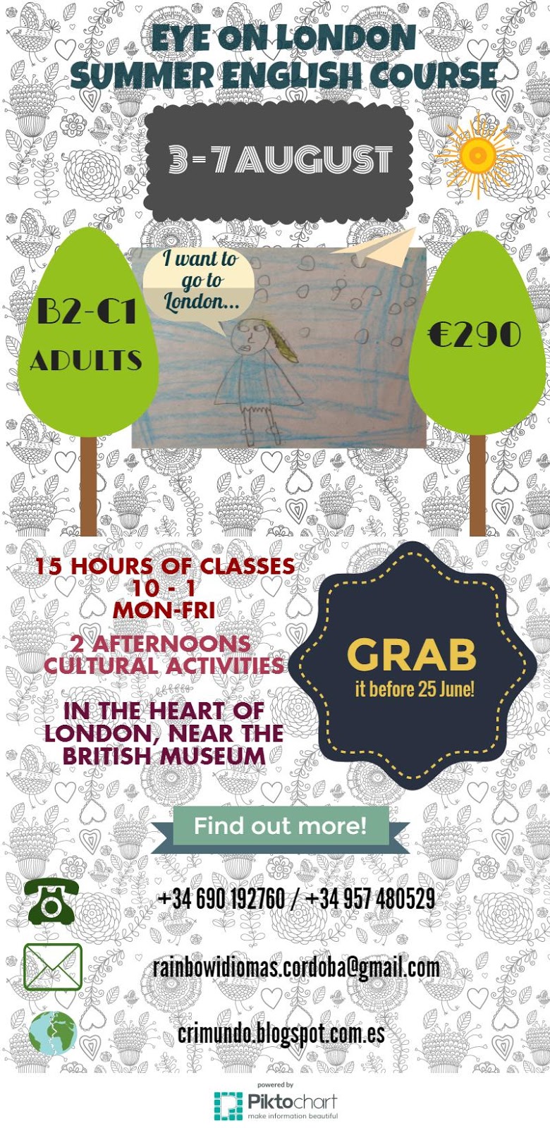 Blog de Pilar Torres: EYE ON LONDON ENGLISH SUMMER COURSE