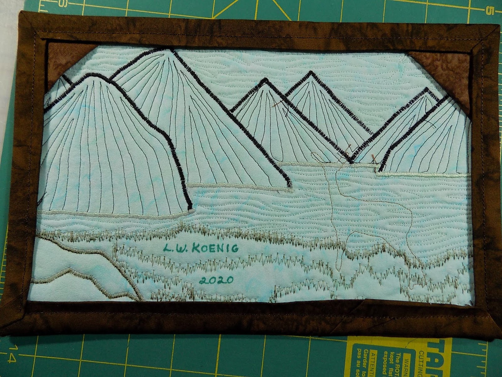 Linda's Landscape Quilts: 2020