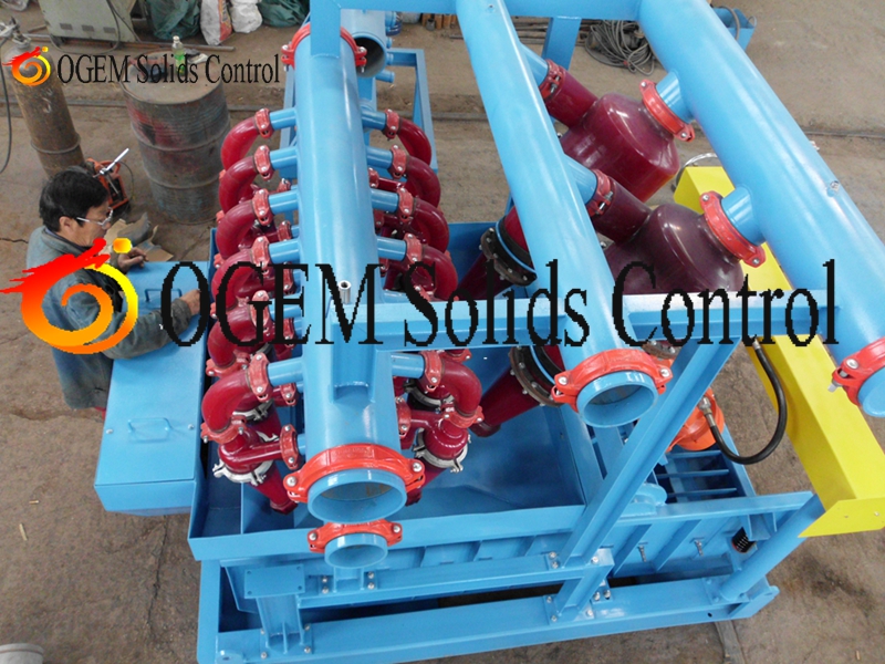 Mud cleaner for HDD or trenchless mud recycling system