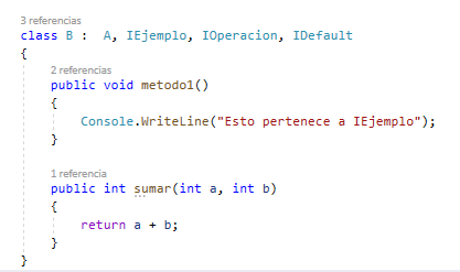 Ligth Knight: Herencia múltiple en C#. Heredar de clase padre e ...