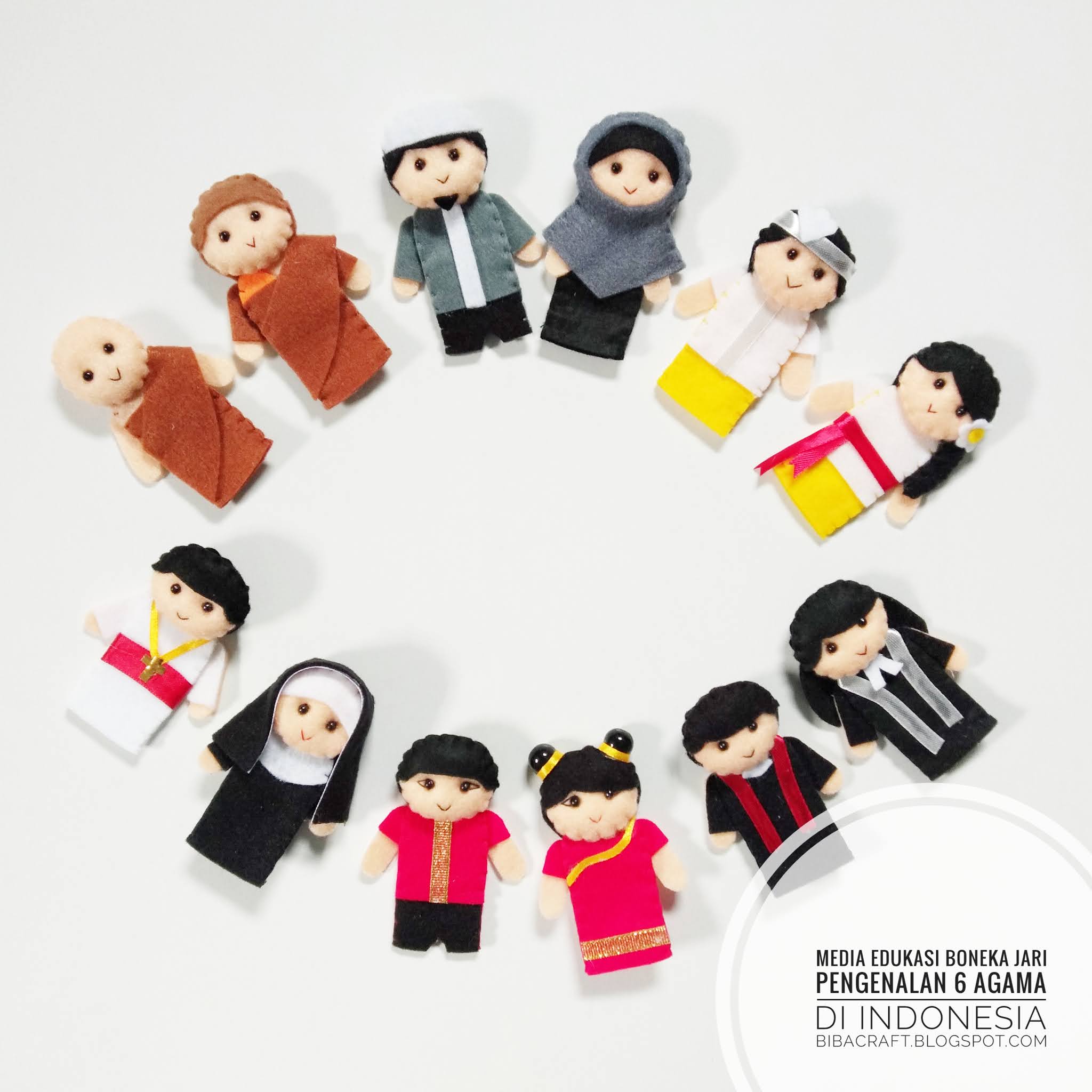 Biba Craft Collection: Finger Puppets/Boneka Jari