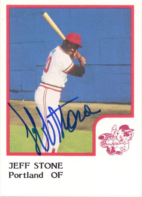 1986 PROCARDS PROJECT: JEFF STONE