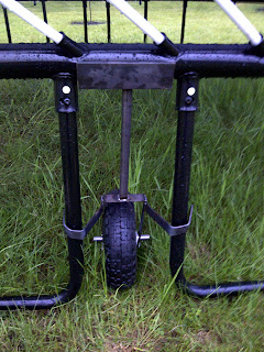 Another Day Another Project: Trampoline Moving Wheels