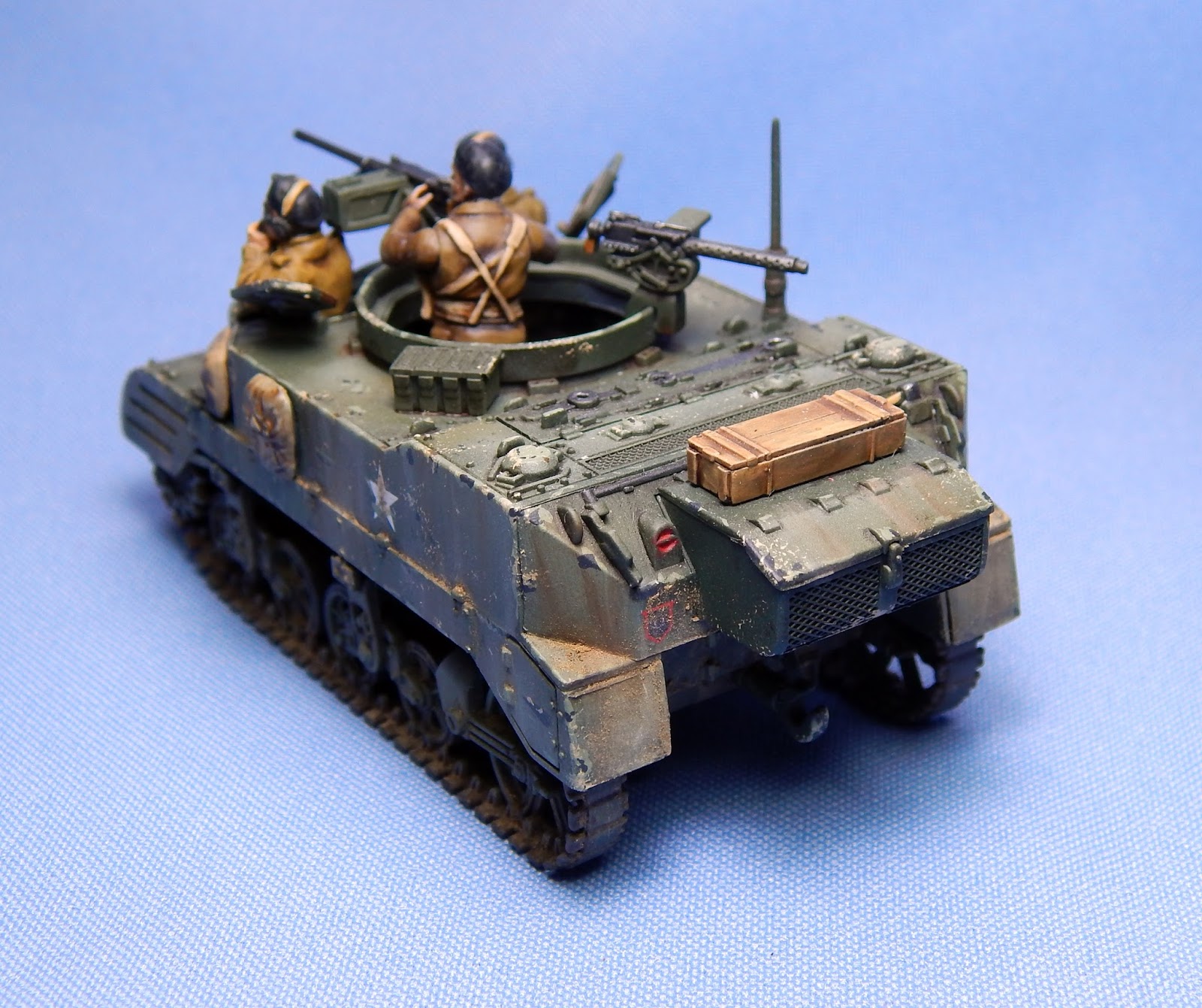 O BRIGADEIRO: Rubicon M5A1 "(Stuart VI) Reece / Kangaroo" - 1/56 scale