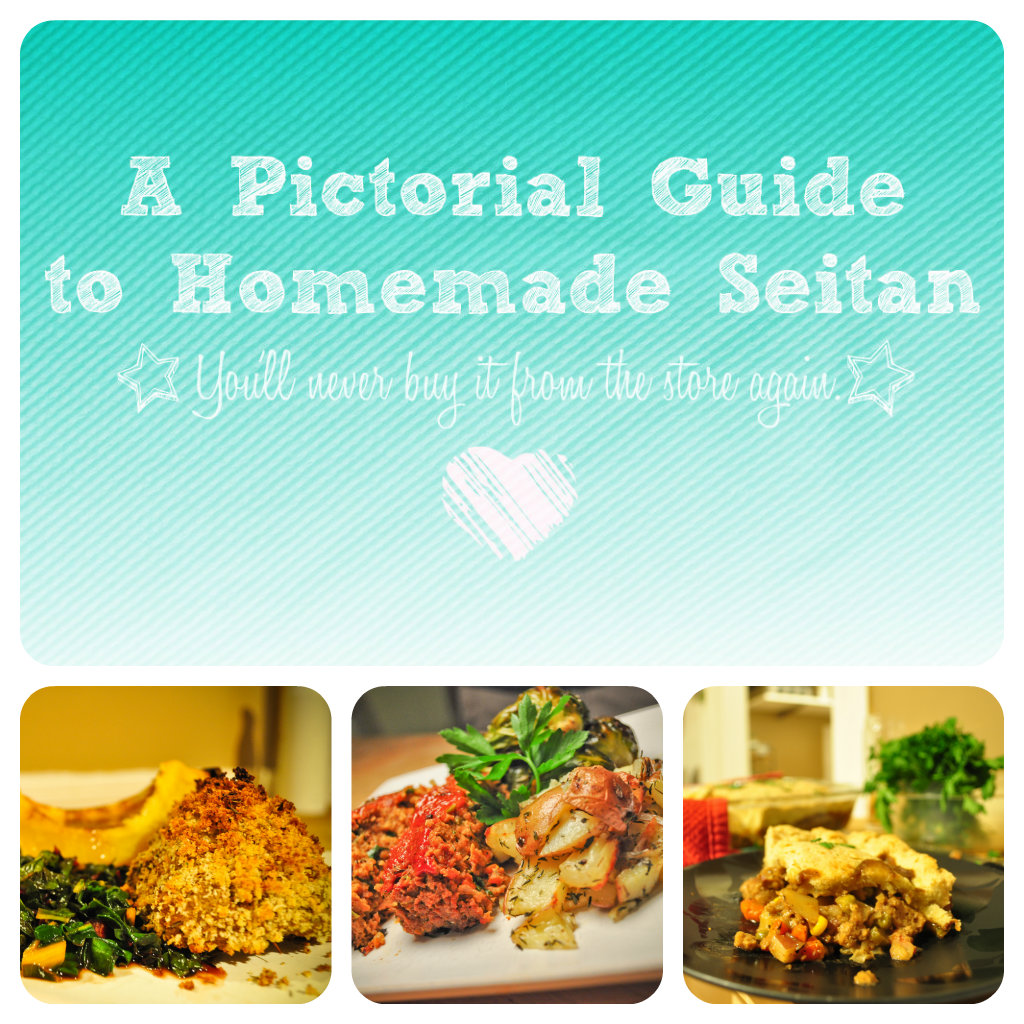 Thank God Bourbon is Vegan: Day 11: A Pictorial Guide to Homemade Seitan