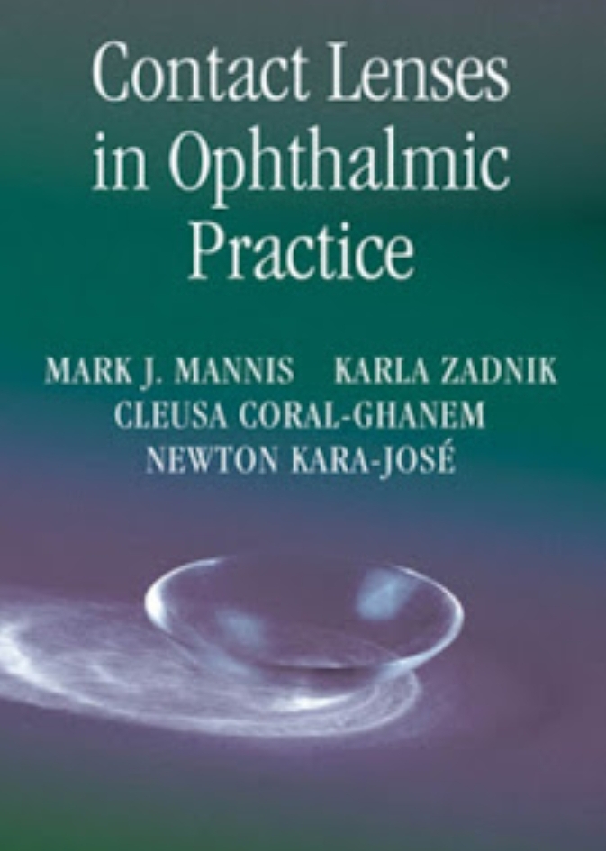 CONTACT LENS IN OPHTHALMIC PRACTICE PDF BOOK FOR OPTOMETRY FREE DOWNLOAD
