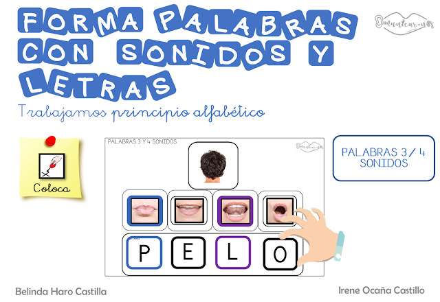Asómate Más Allá: FORMA PALABRAS CON SONIDOS Y LETRAS ( material ...