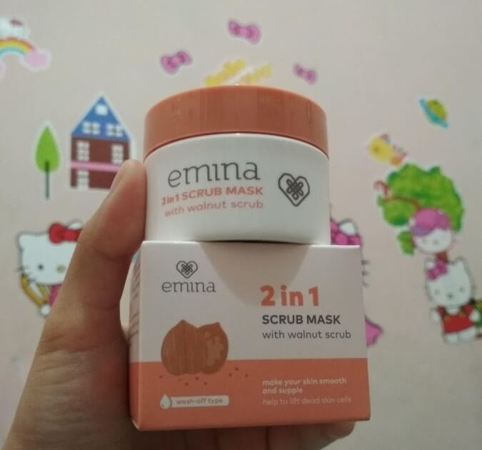 Penjelasan Ingredients Emina 2-in-1 Scrub Mask - SKINCAPEDIA