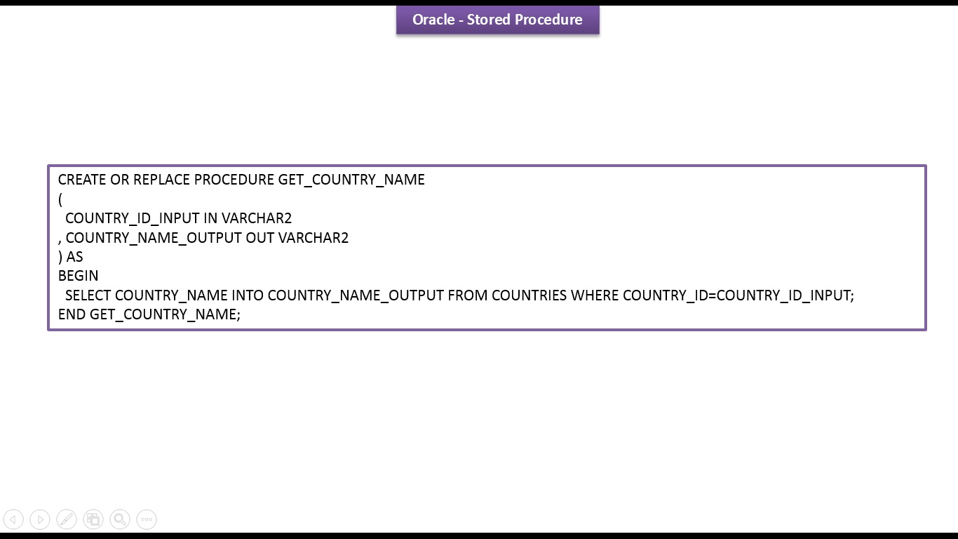 Java Ee Oracle Stored Procedure With Input And Output Parameters