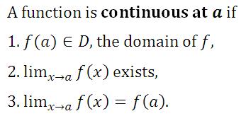 Math Rescue: Calculus: Continuity