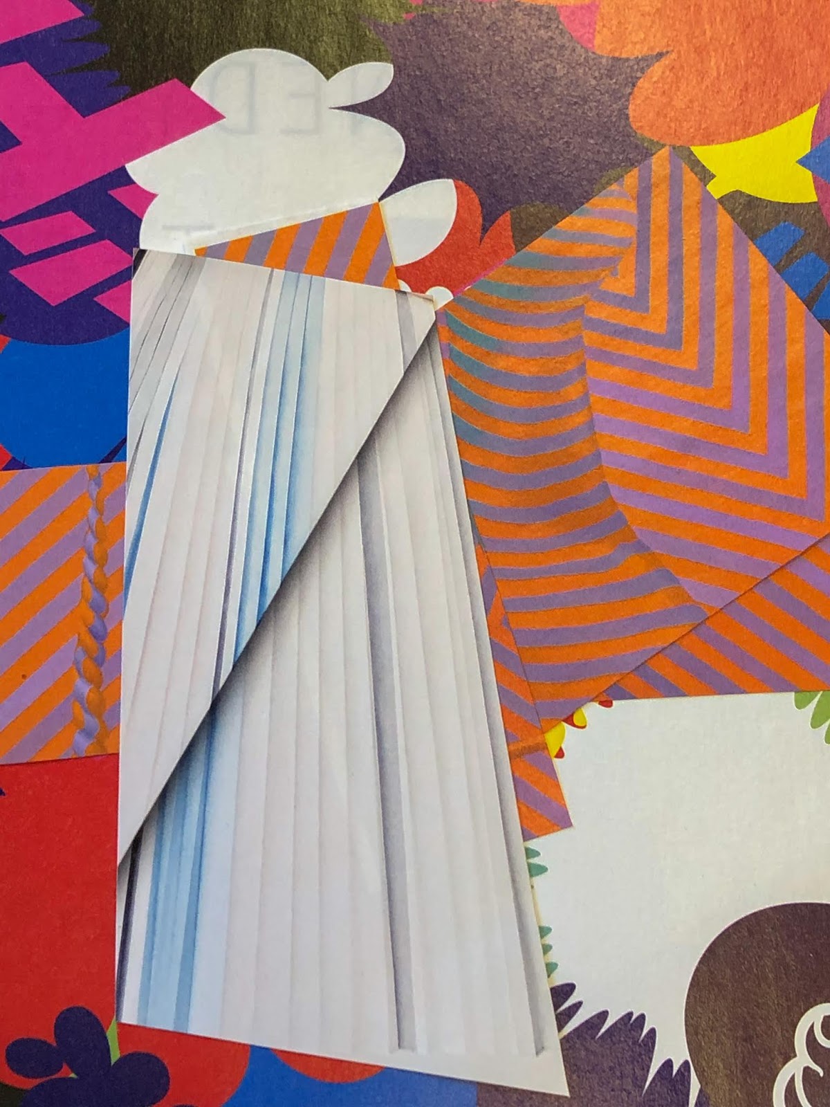 Helen Shaddock: Collage cut outs