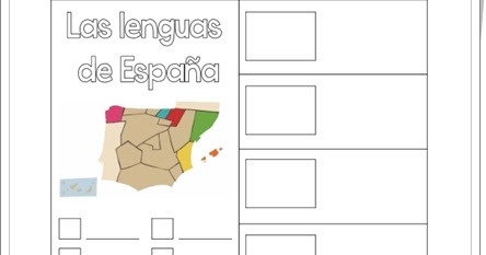 Recursos didácticos para imprimir, ver, leer: "Las lenguas de España ...