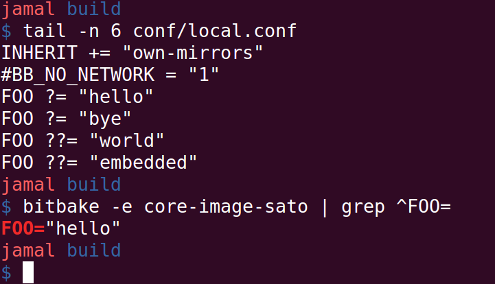 Difference between ?= and ??= in Yocto