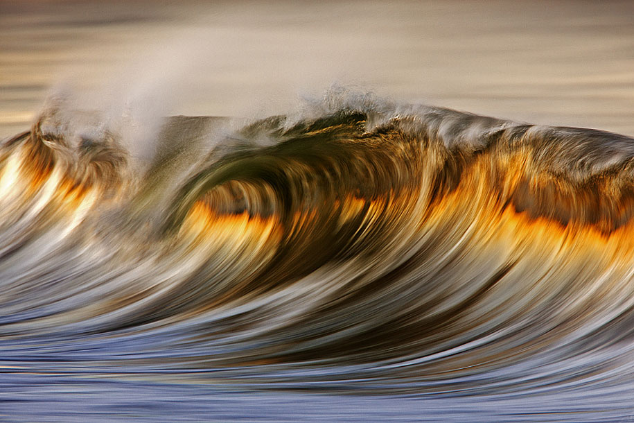 9 Truly Migical Golden Waves Taken By David Orias | Go Ahead