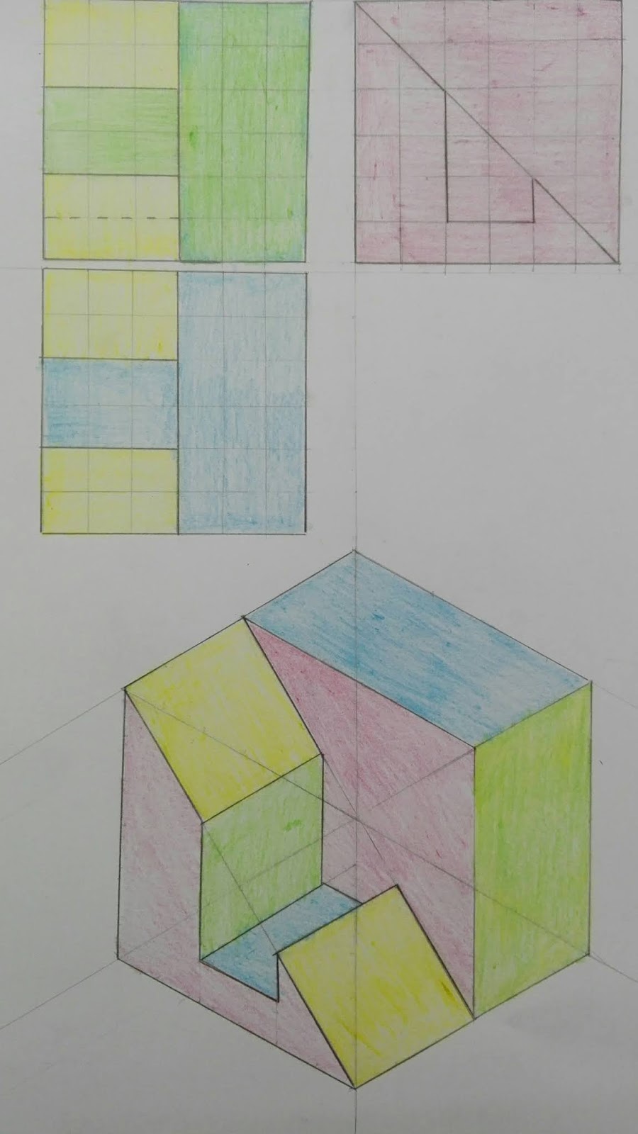EL DOMINIO DEL DIBUJO: TA 32. Dibujo de piezas en perspectiva ... EL DOMINIO DEL DIBUJO: TA 32. Dibujo de piezas en perspectiva ...
