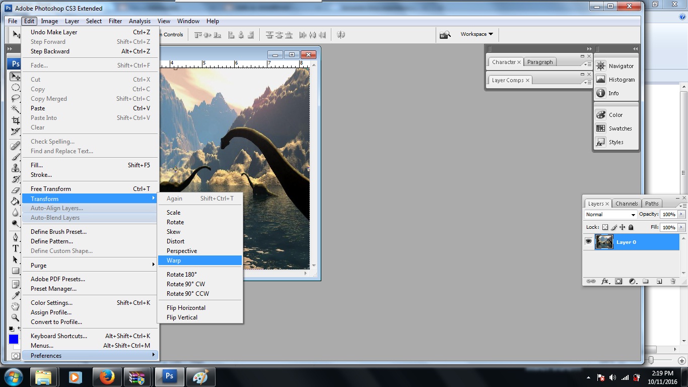 TUTORIAL EFEK LIPATAN KERTAS PADA PHOTOSHOP - Estika Mahmudah