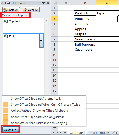 Excel Helps You: Clipboard Group