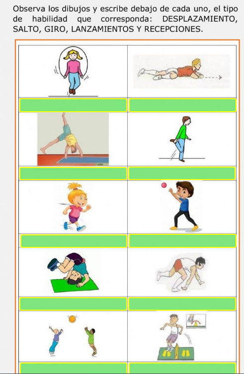 Blog 1 primaria sanjose: UNIDAD 2.E.F. DESARROLLO DE HABILIDADES MOTRICES