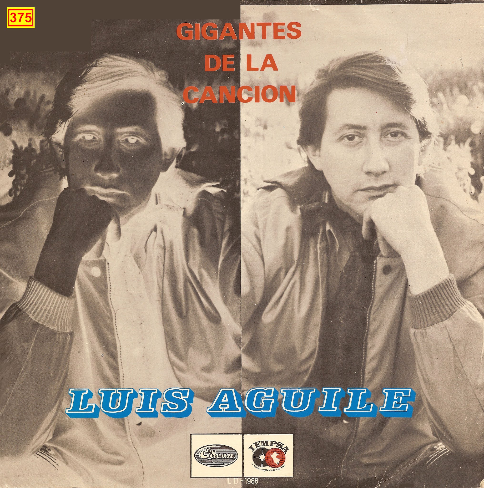 MUSICOTECA ALAY: LUIS AGUILÉ - GIGANTES DE LA CANCIÓN (Recop.1970) LP
